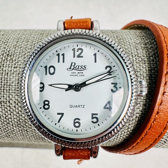 G.H. Bass & Co. | Accessories | Gh Bass Watch Womens 33mm Silver Tone ...